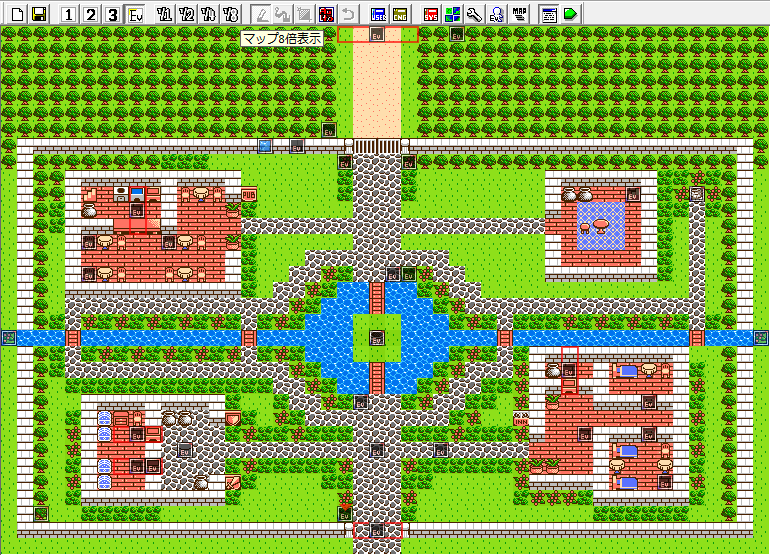 WOLF RPGエディターのマップファイルフォーマット簡易解析: RGBA_CRT’s notepad.exe